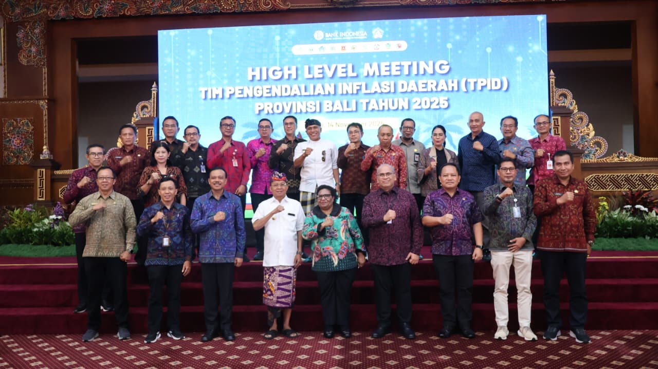 Koster Hadiri High Level Meeting TPID Bali 2025 di Bank Indonesia ...
